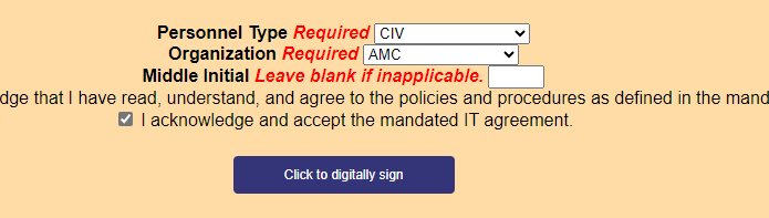 ELR - Cyber Awareness Training/AITUA Instructions – ITsupportAFRC